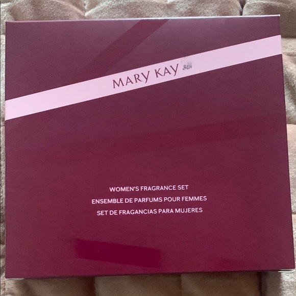 Mary Kay | Other | Mary Kay Womens Fragrance Set Burgundy | Poshmark